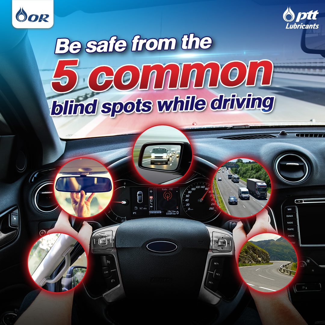 Be safe from the 5 common blind spots while driving